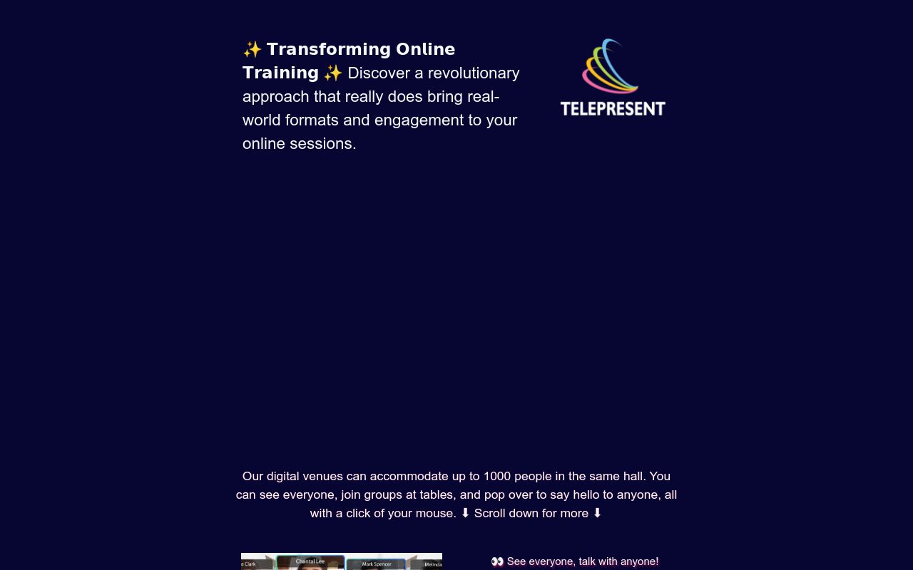 Telepresent Training